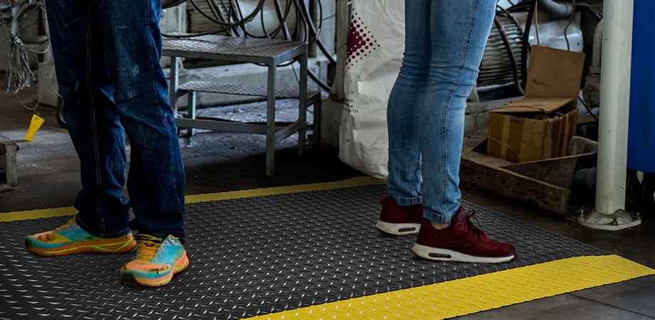 De antivermoeidheidsmat, voor het reduceren van beroepsziekten ...